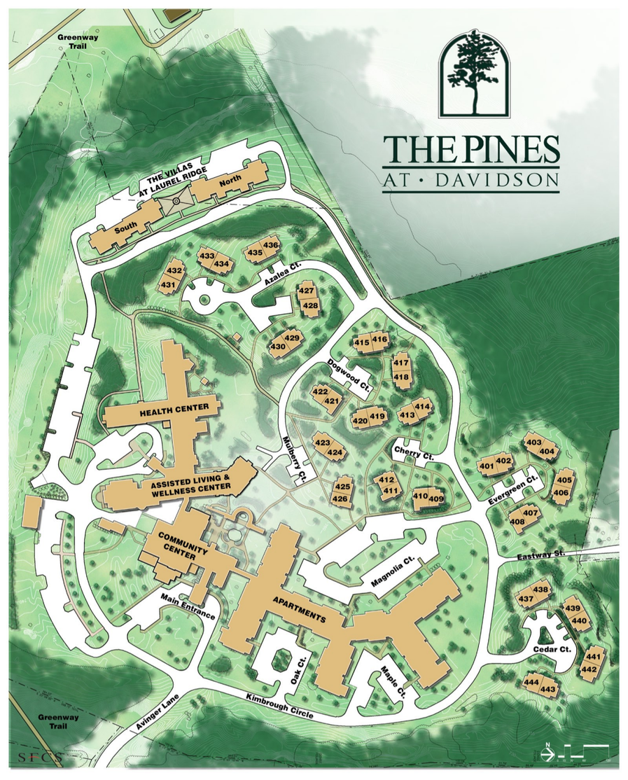 Davidson College Map